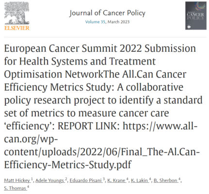 Our Efficiency Metrics study has been featured on the ScienceDirect ...