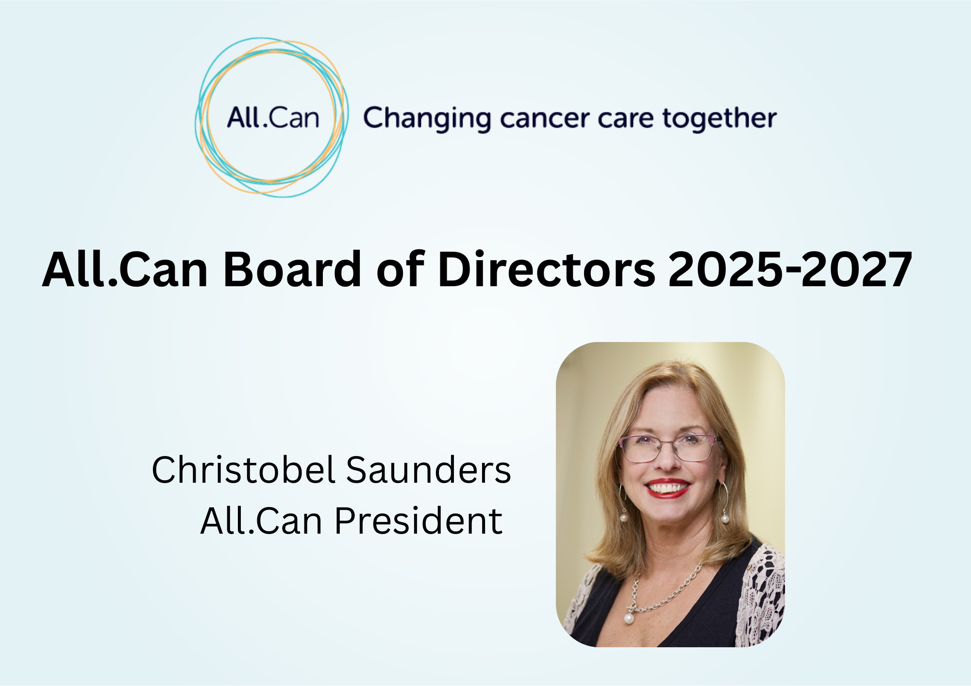 All.Can announces Board of Directors 2025-2027 and Christobel Saunders ...